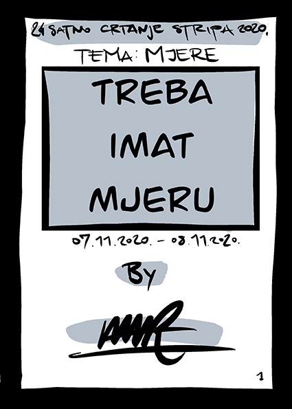 2020: Mjere - 24-satno crtanje stripa 2025
